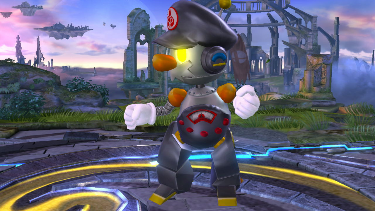 Robo Mario HD (Tex IDd and UI) [Super Smash Bros. (Wii U)] [Mods]