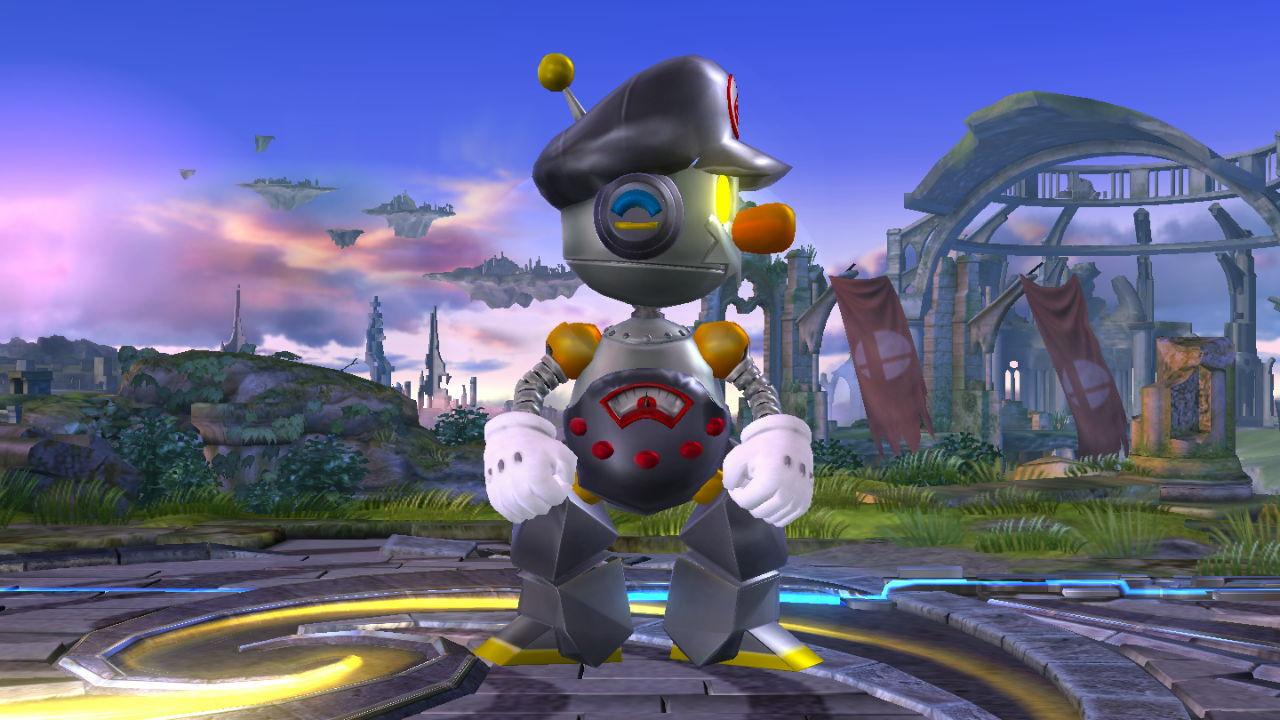 Robo Mario HD (Tex IDd and UI) [Super Smash Bros. (Wii U)] [Mods]