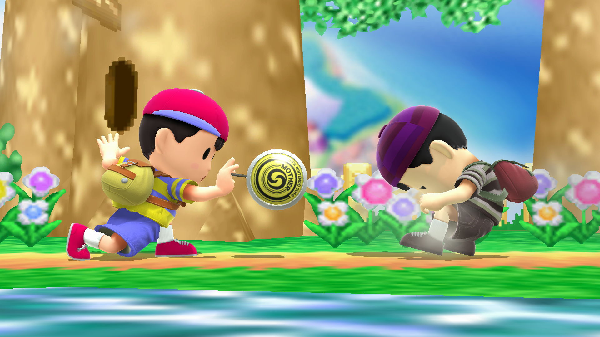 SNES Ness (+ Yellow Yo-yo) [Super Smash Bros. (Wii U)] [Mods]