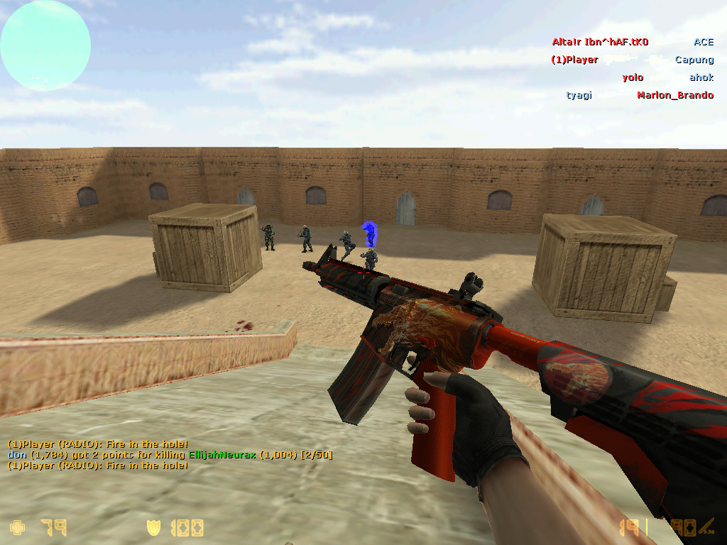 Howl with P and W file by EllijahNeurax Mod for Counter-Strike ...
