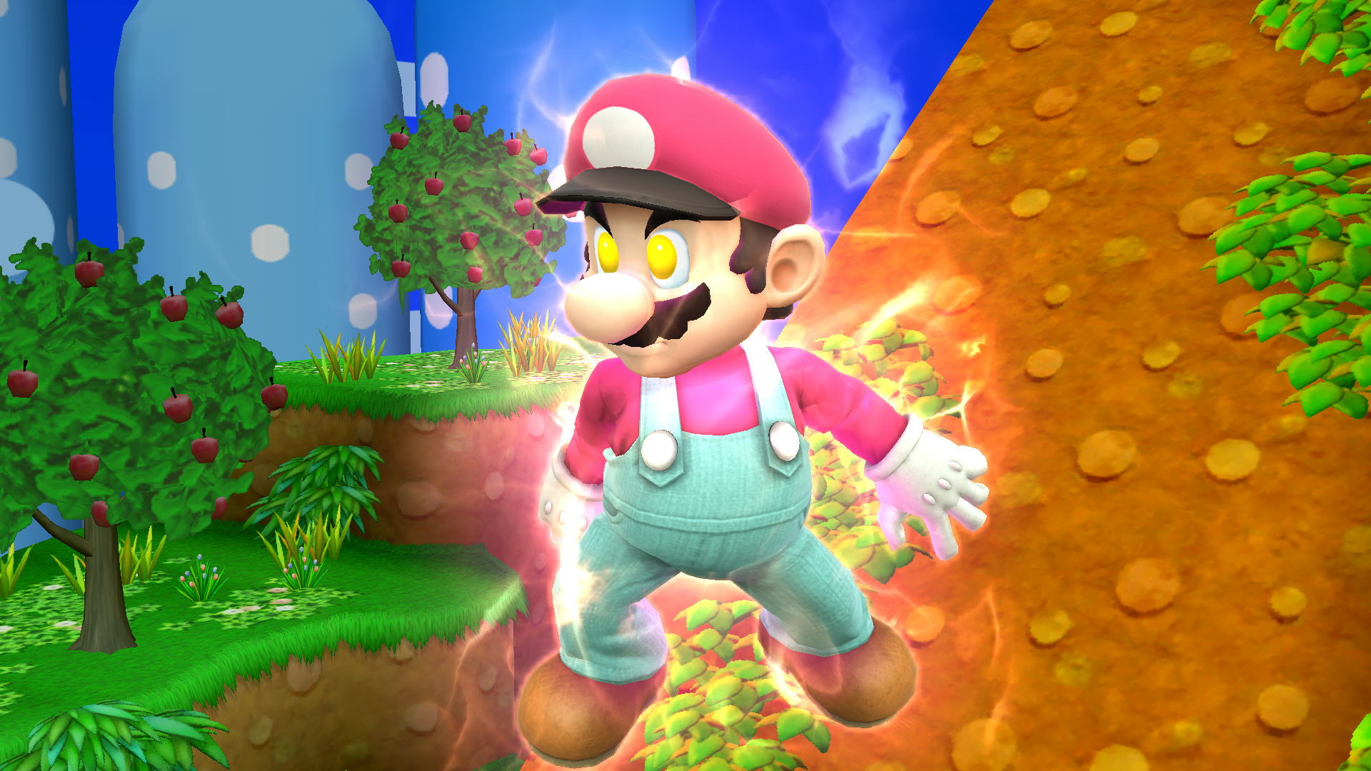 SMW-Inspired Mario Mod for Super Smash Bros. (Wii U) | SSB4U Mods