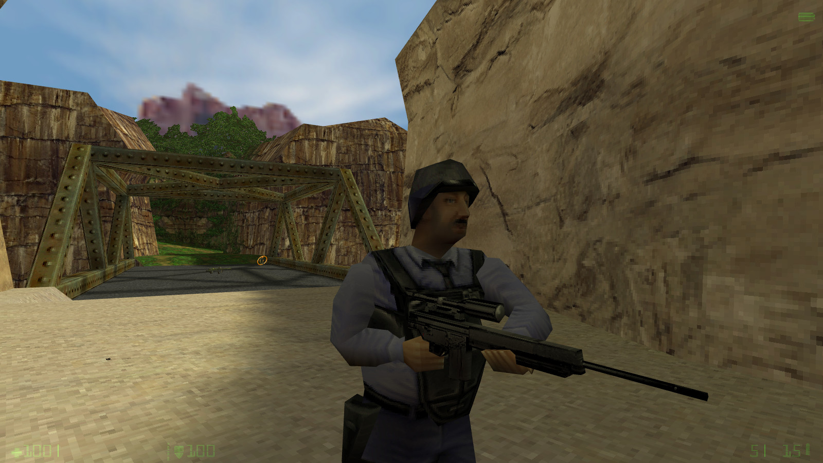 Action Half-Life MSG90 For Opposing Force Mod for Half-Life: Opposing ...