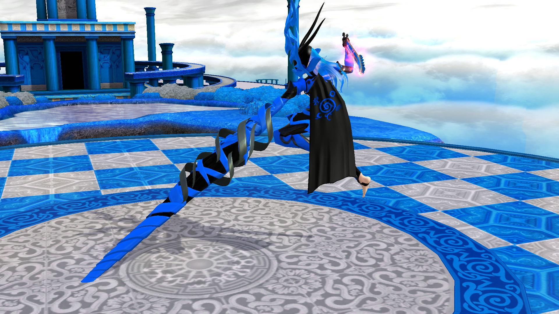 Black and Blue Corrin [Super Smash Bros. (Wii U)] [Mods]