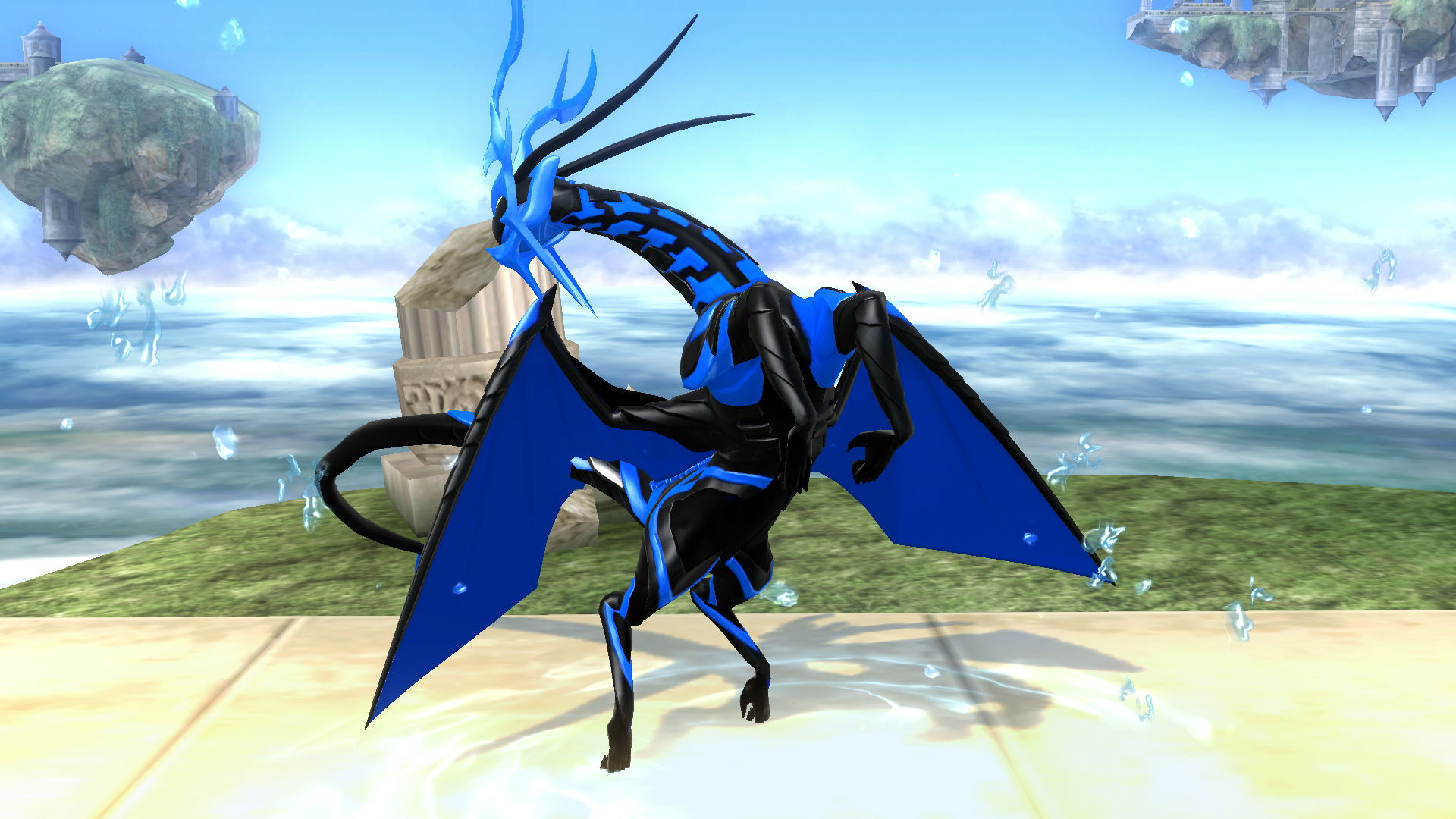 Black and Blue Corrin [Super Smash Bros. (Wii U)] [Mods]