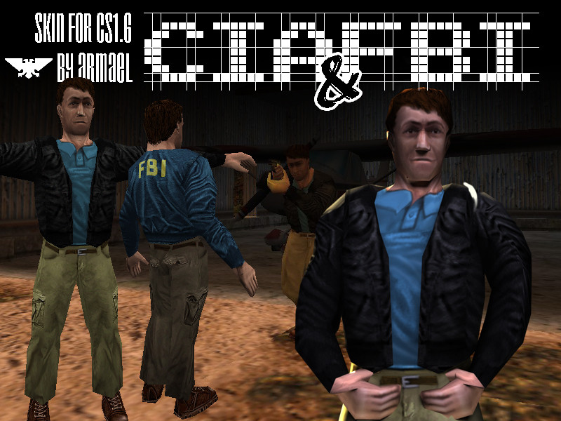 CIA and FBI Mod for Counter-Strike 1.6 | CS1.6 Mods