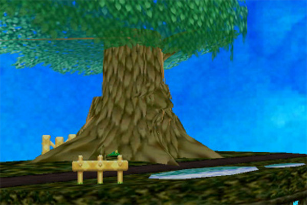 Kokiri Forest-Deku Tree [Super Smash Bros. (3DS)] [Mods]