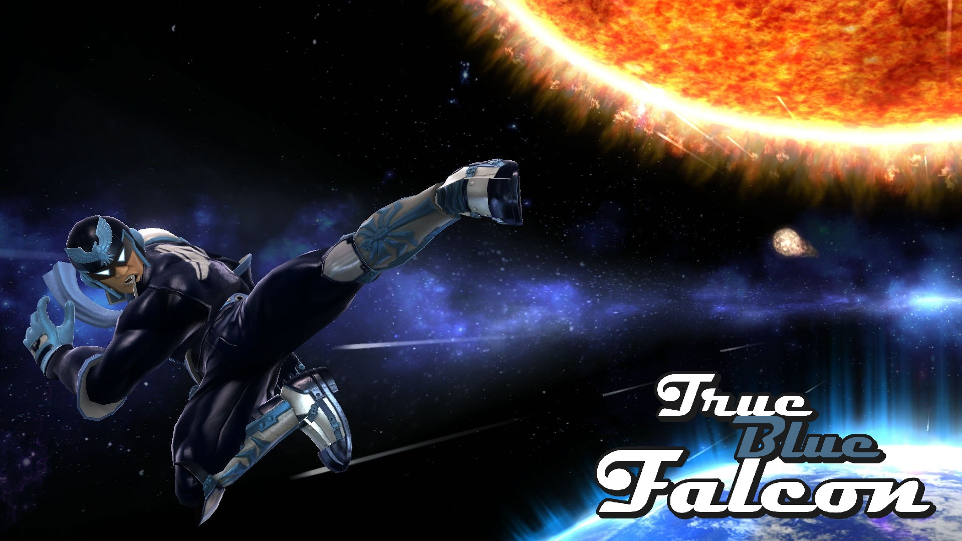 True Blue Falcon [Super Smash Bros. (Wii U)] [Mods]