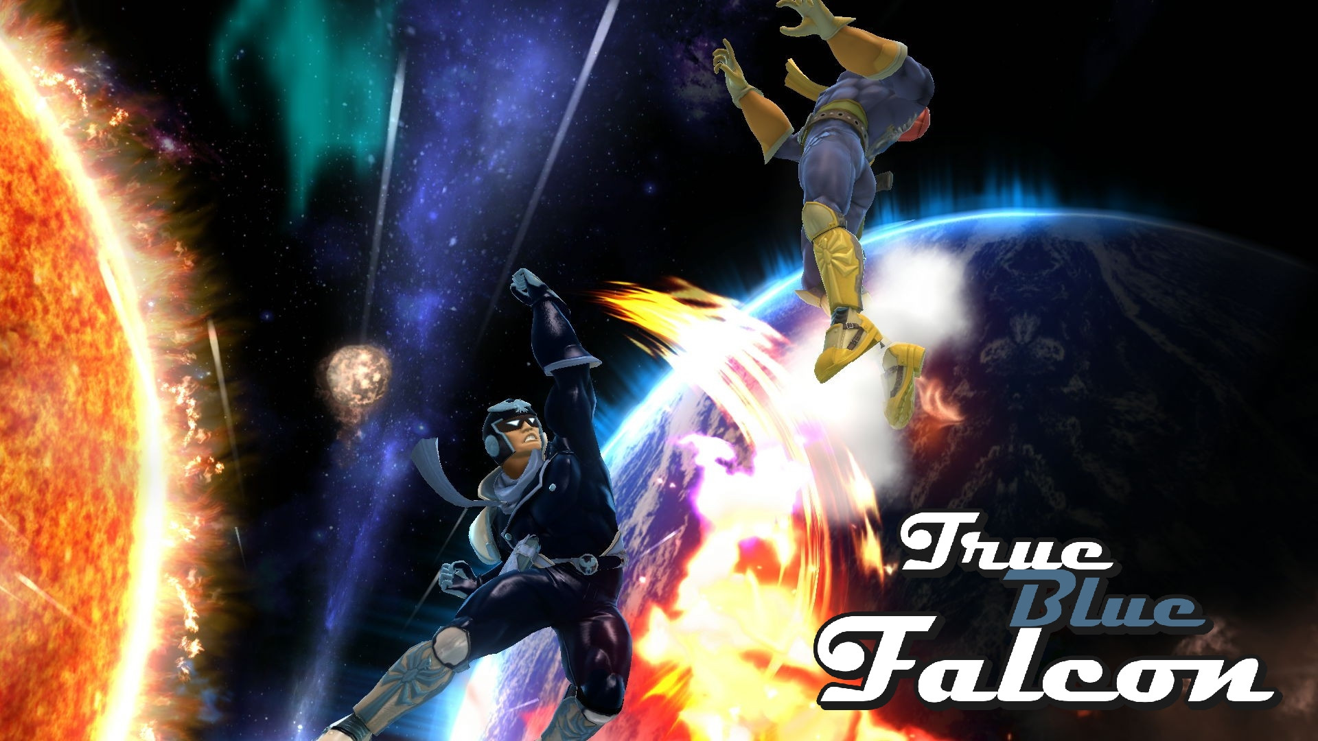 True Blue Falcon [Super Smash Bros. (Wii U)] [Mods]