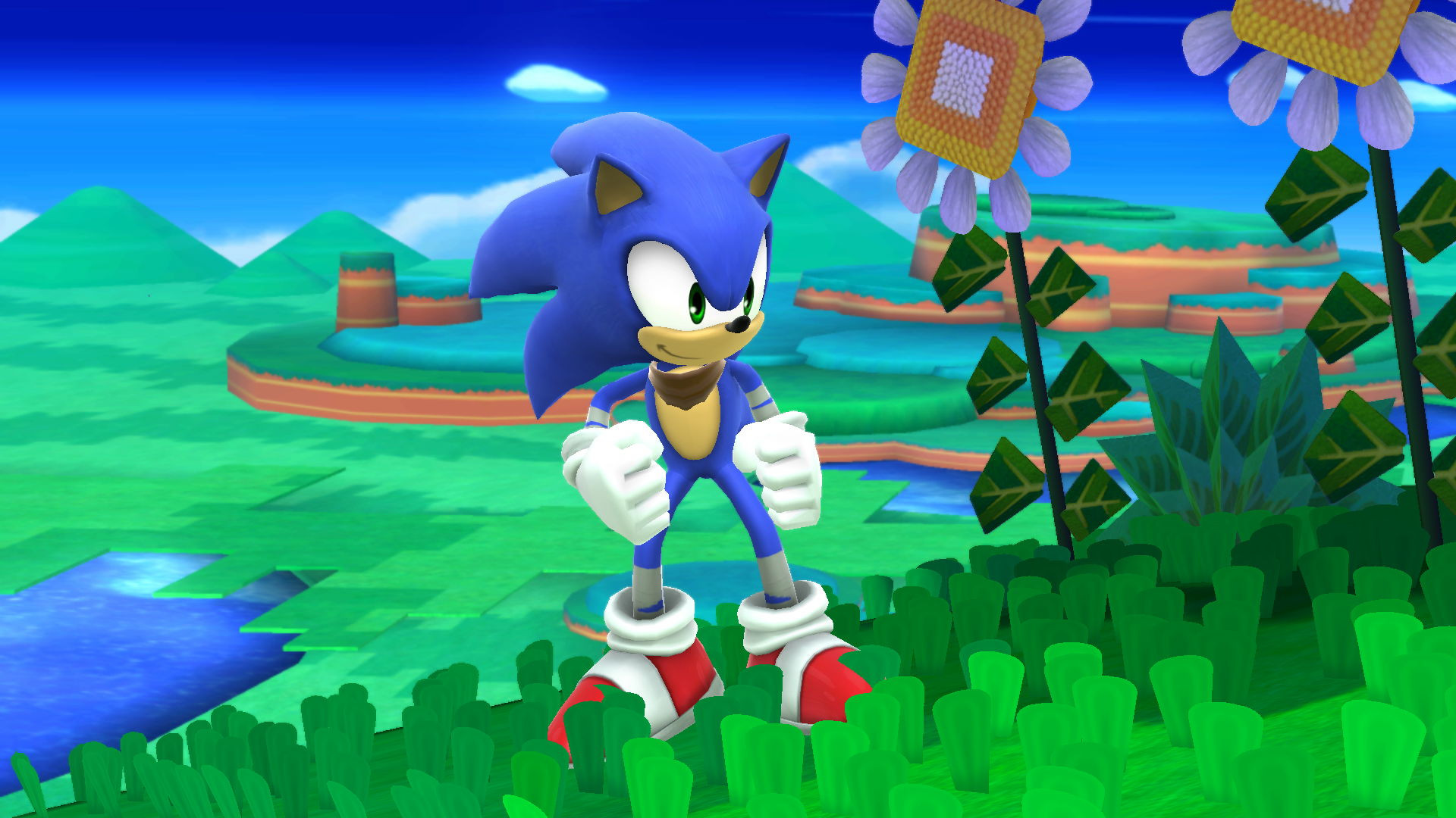 Sonic Boom Style Sonic Mod for Super Smash Bros. (Wii U) | SSB4U Mods