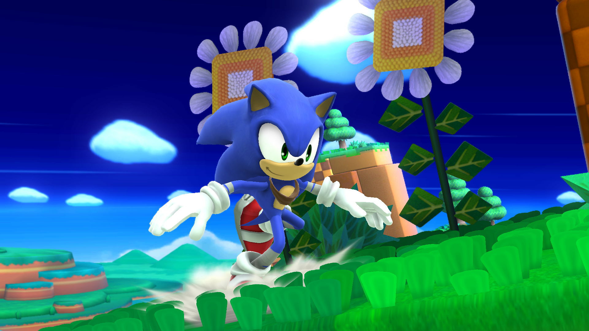 Sonic Boom Style Sonic Mod for Super Smash Bros. (Wii U) | SSB4U Mods