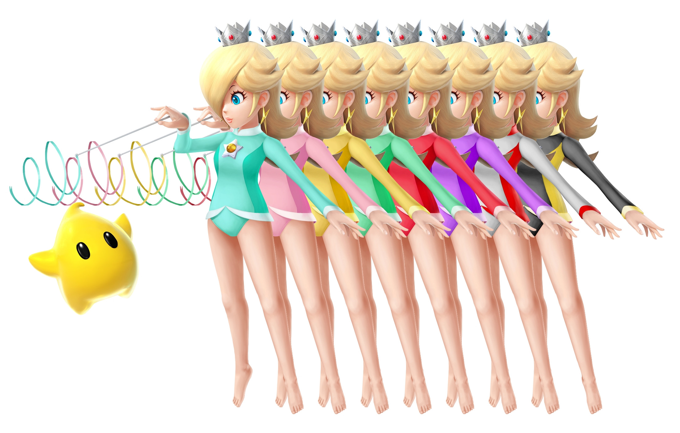 Rio Olympic Rosalina Mod for Super Smash Bros. (Wii U) | SSB4U Mods