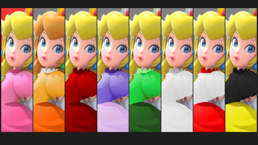 Peach CSP's (Mario Party 10) Mod for Super Smash Bros. (Wii U) | SSB4U Mods