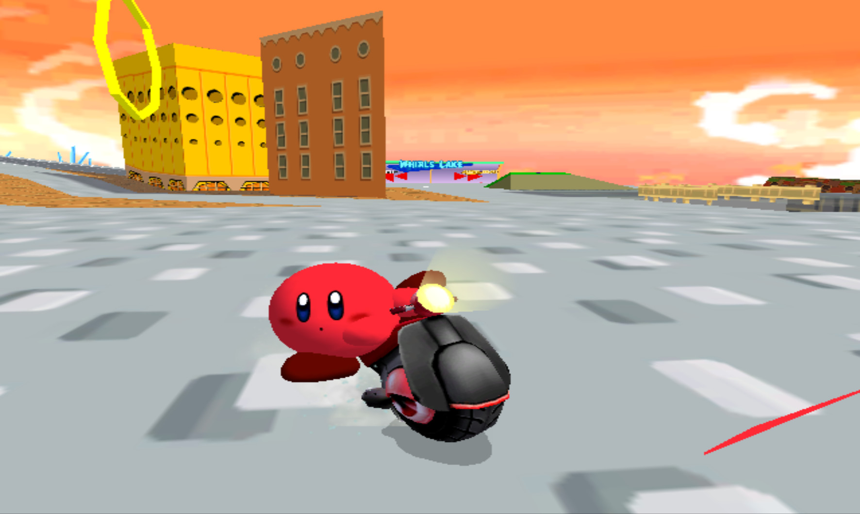 Red Rider Mod for Kirby Air Ride | KAR Mods