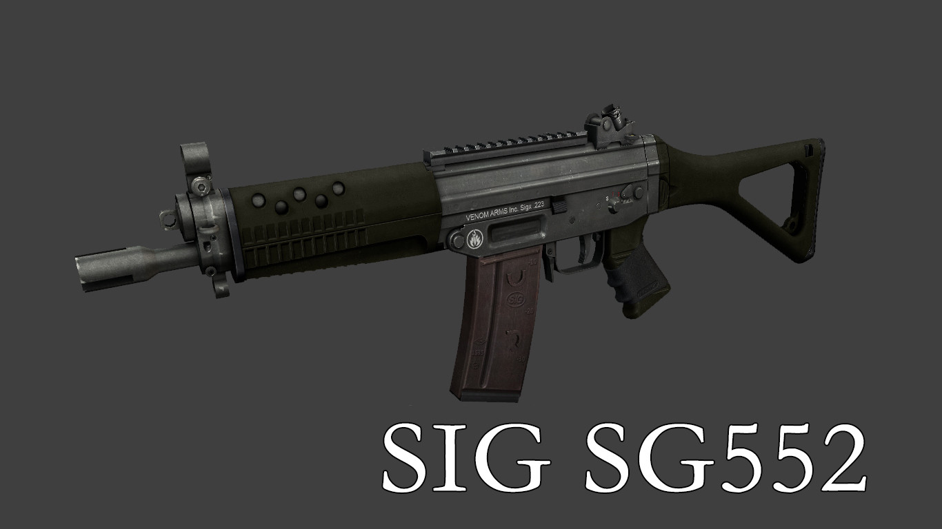 SIG-552 Mod for Counter-Strike 1.6 | CS1.6 Mods
