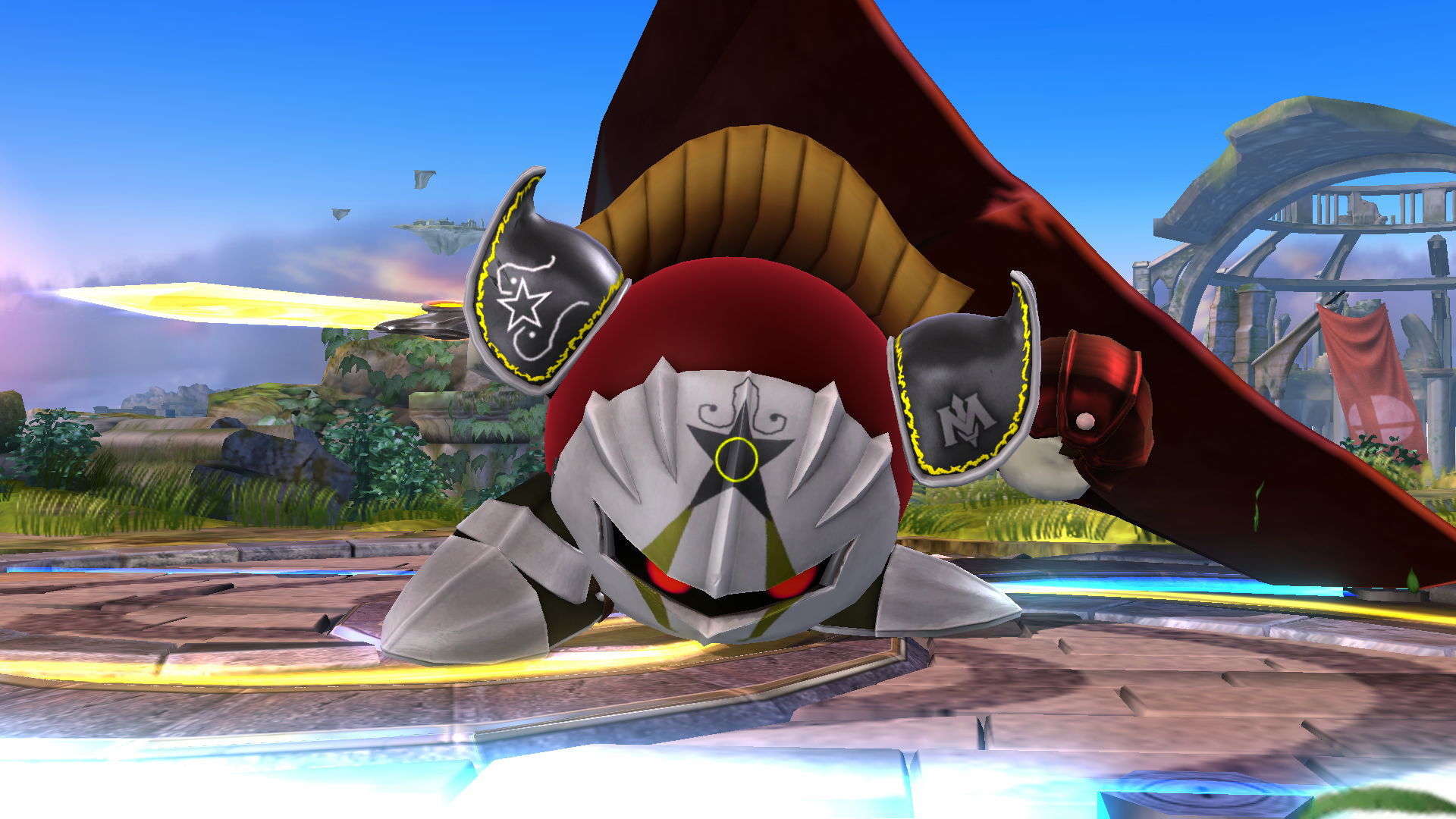 Red StarWarrior Meta Knight [Super Smash Bros. (Wii U)] [Mods]