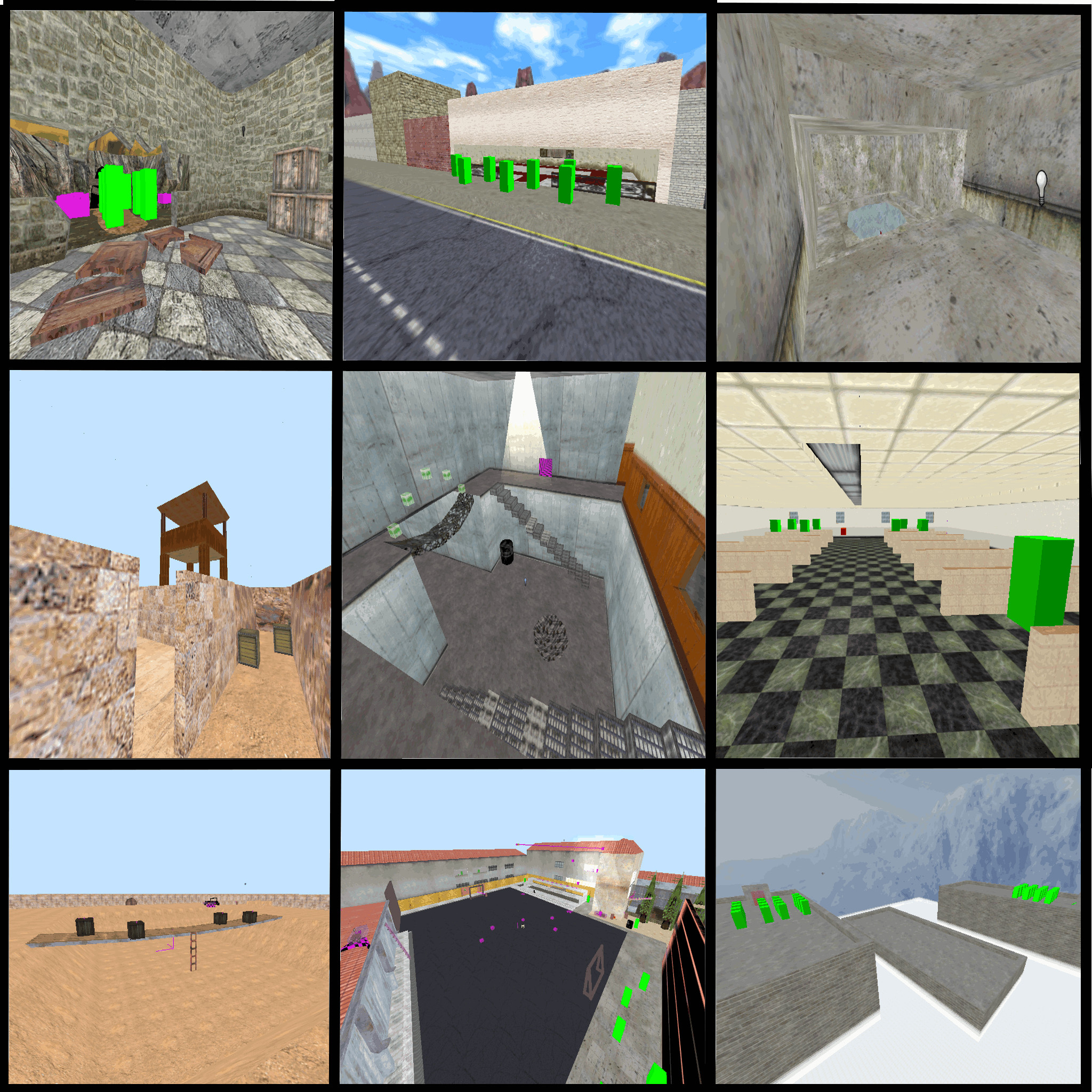 My old and never-finished maps [Counter-Strike 1.6] [Mods]