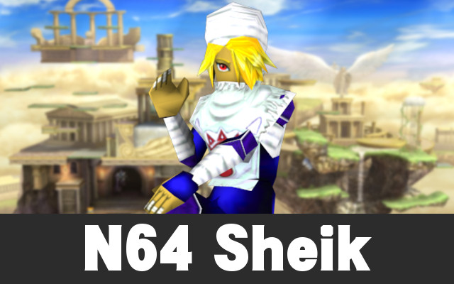 N64 Sheik REMASTERD (CSPs included) [Super Smash Bros. (Wii U)] [Mods]