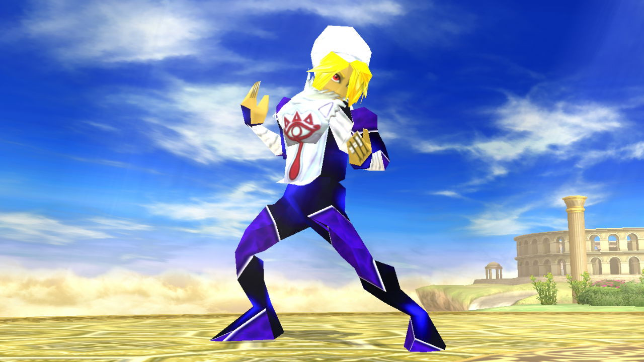 N64 Sheik REMASTERD (CSPs included) [Super Smash Bros. (Wii U)] [Mods]