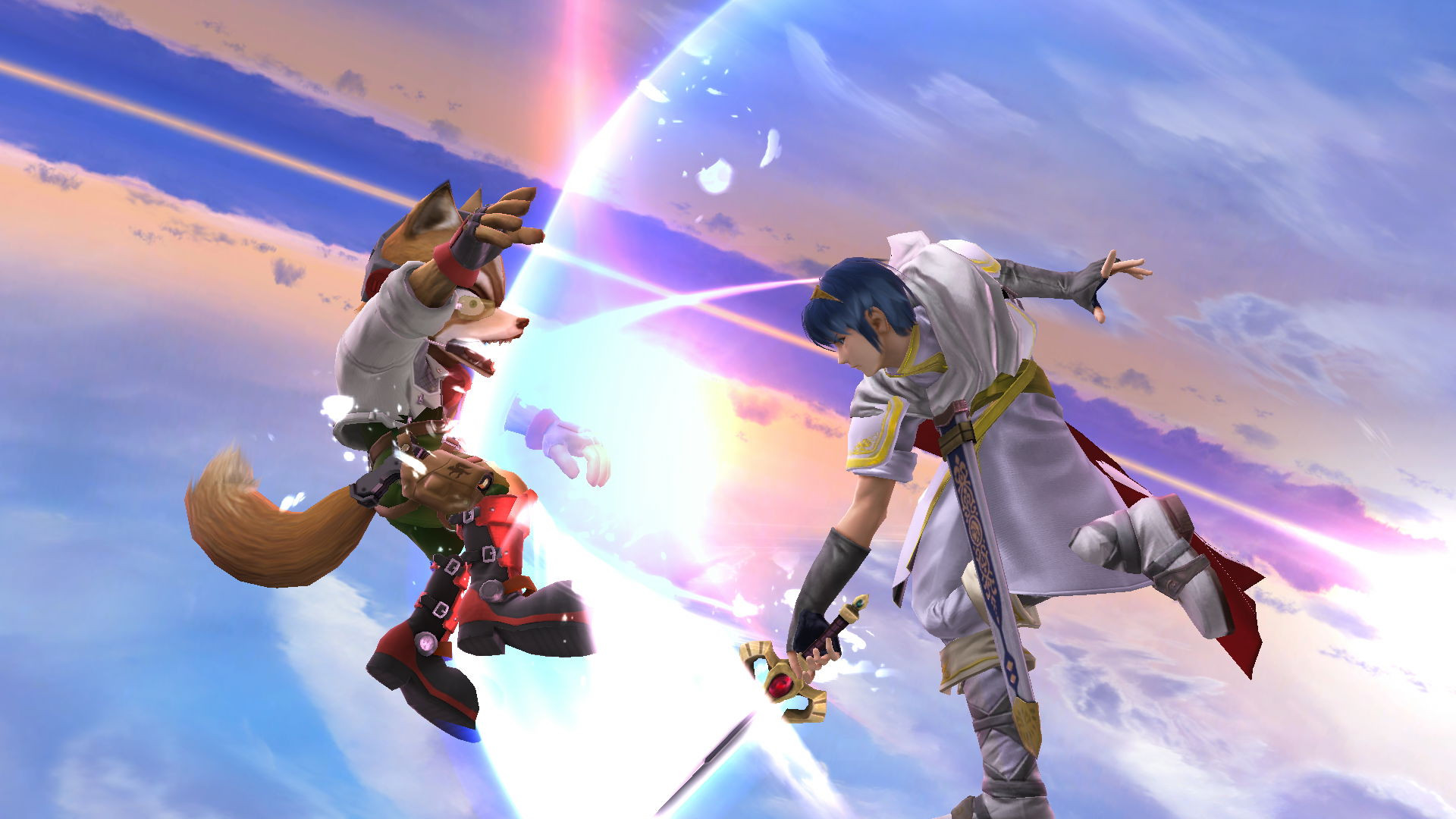 Melee White Marth Skin [Super Smash Bros. (Wii U)] [Mods]