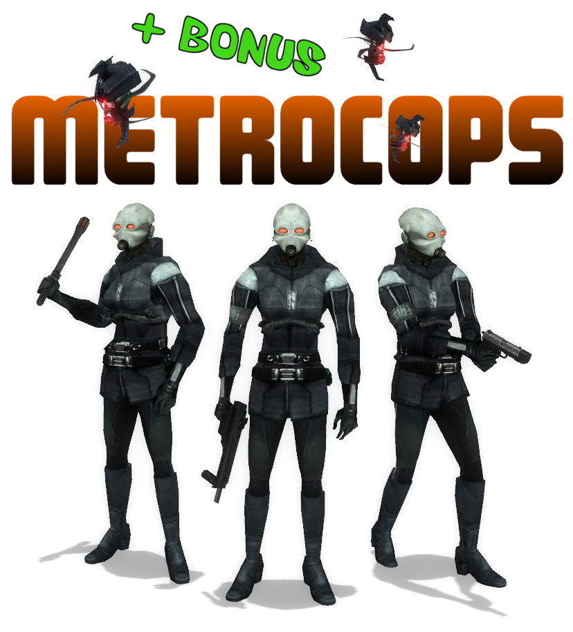 Female Combine + Metrocops [Half-Life 2] [Mods]
