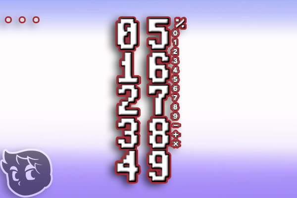 Pixel Numbers Damage Mod for Super Smash Bros. (3DS) | SSB3DS Mods