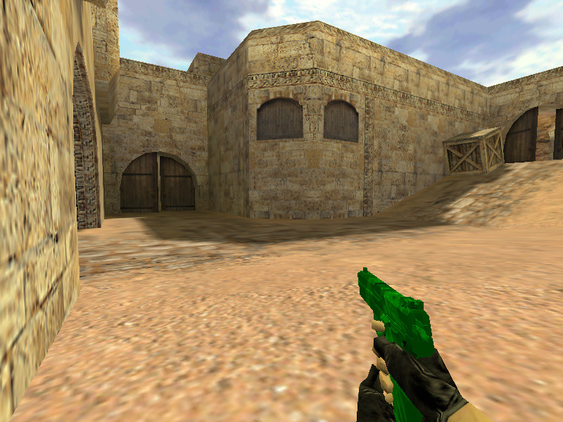 Default USP - I like Green [Counter-Strike 1.6] [Mods]
