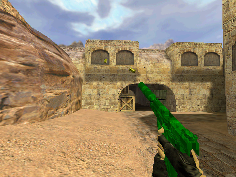 Default USP - I like Green [Counter-Strike 1.6] [Mods]
