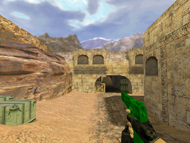 Default USP - I like Green [Counter-Strike 1.6] [Mods]