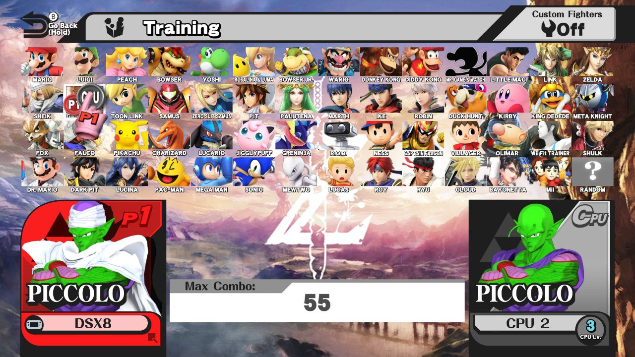 Piccolo (Xenoverse Skin) [Super Smash Bros. (Wii U)] [Mods]