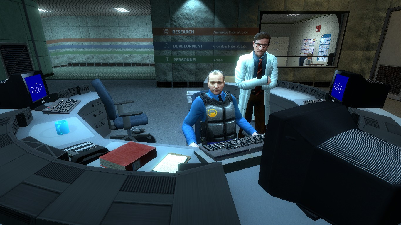 Old Half-Life Security [Black Mesa] [Mods]