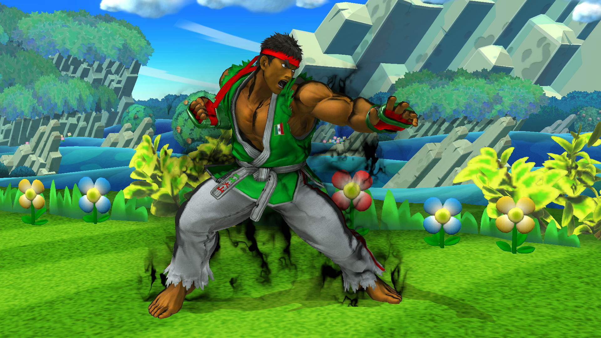 Mexican Team Ryu Mod for Super Smash Bros. (Wii U) | SSB4U Mods