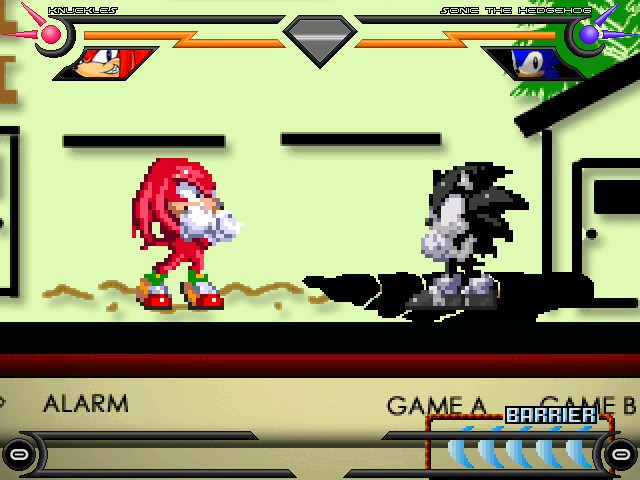 Sonic Adventure Styled Knuckles Mod for M.U.G.E.N | MUGEN Mods