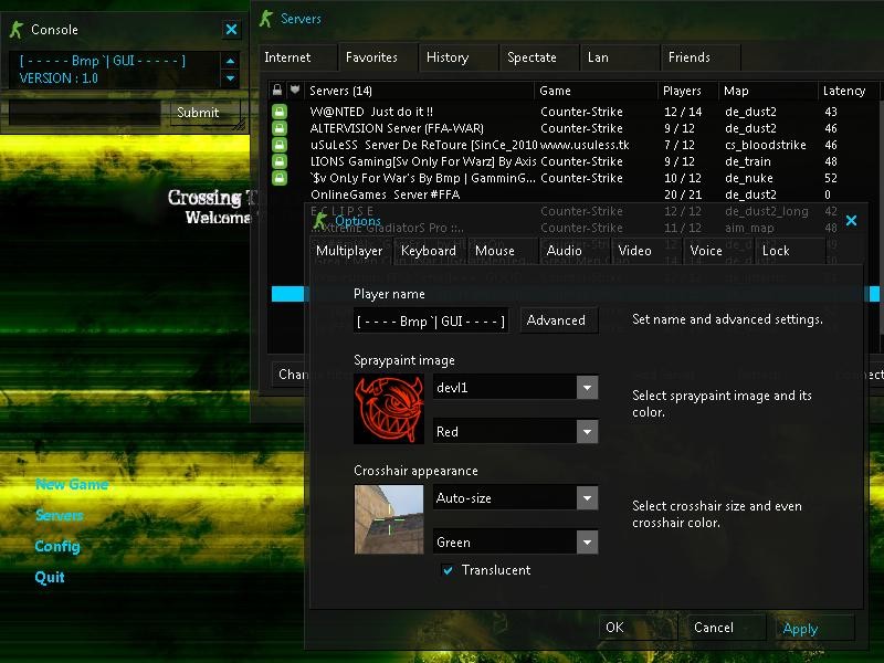Bmp Gui v 1.0 Mod for Counter-Strike 1.6 | CS1.6 Mods