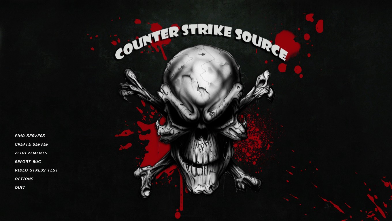 Skulls Backgr. and Scoreboard [Counter-Strike: Source] [Mods]