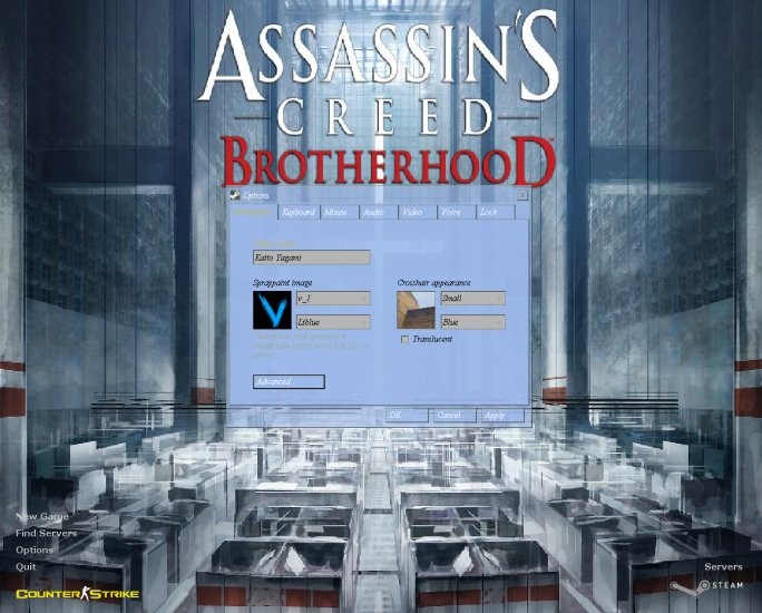 Assassin's Creed Brotherhood Mod for Counter-Strike 1.6 | CS1.6 Mods