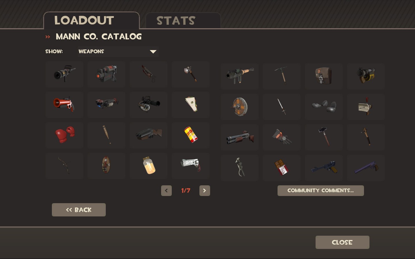 Weapons Icon Modified "Old" Mod for Team Fortress 2 | TF2 Mods