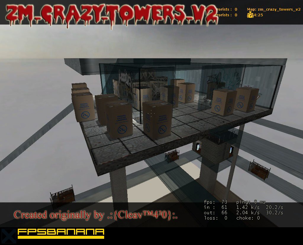zm_crazy_towers_v2 [Counter-Strike: Source] [Mods]