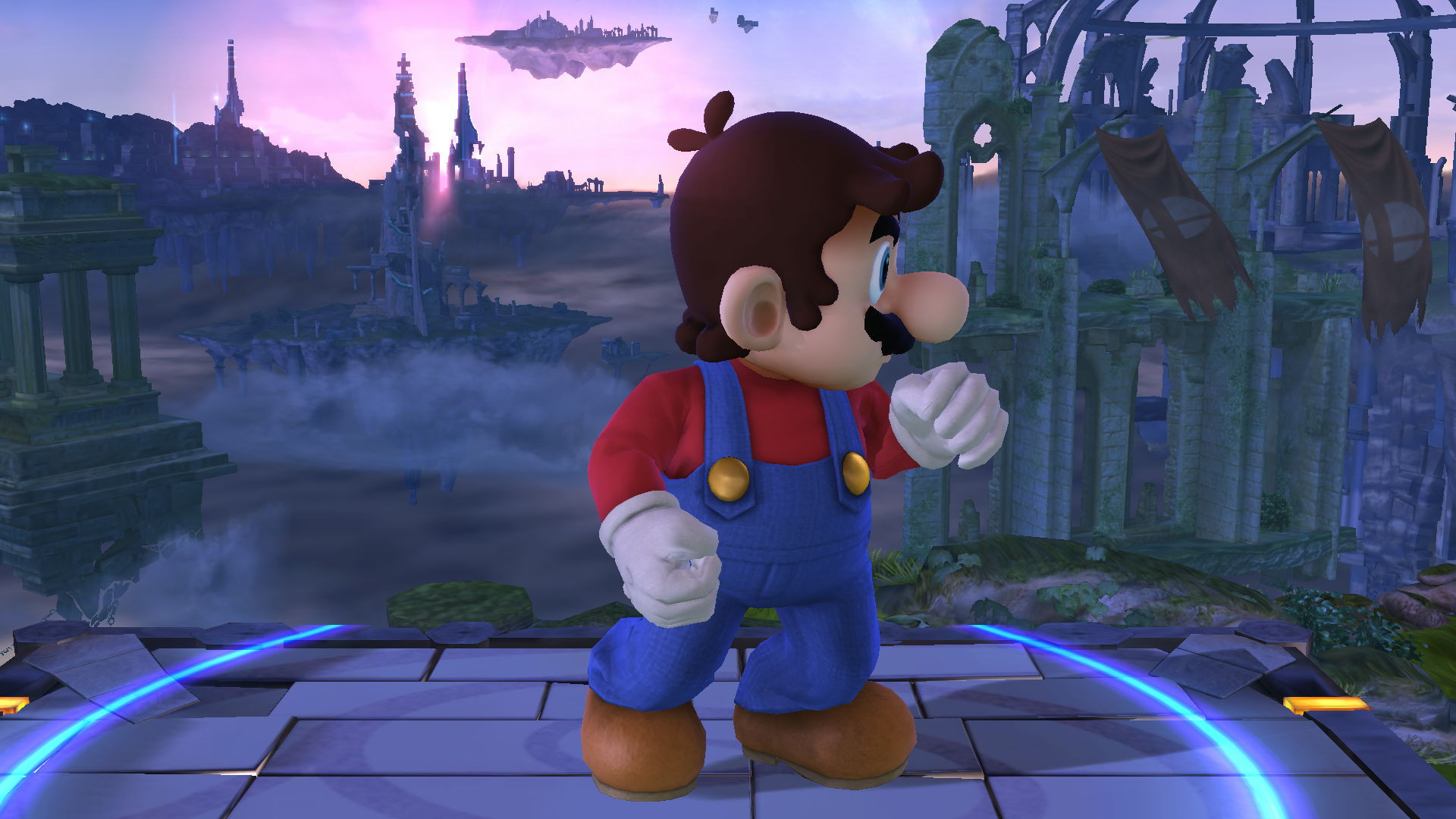 Hatless Mario Mod for Super Smash Bros. (Wii U) | SSB4U Mods