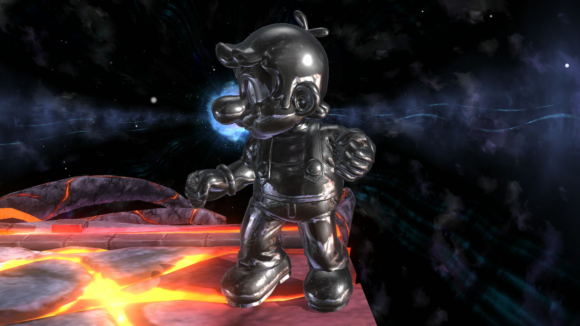 Hatless Mario Mod for Super Smash Bros. (Wii U) | SSB4U Mods