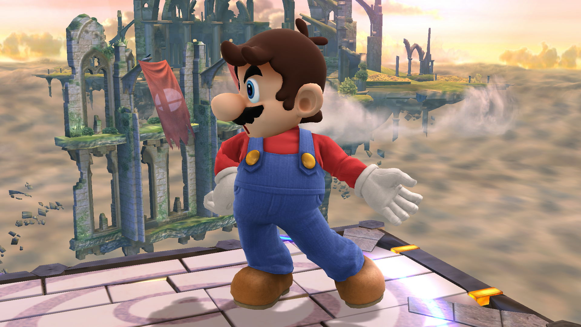 Hatless Mario Mod for Super Smash Bros. (Wii U) | SSB4U Mods