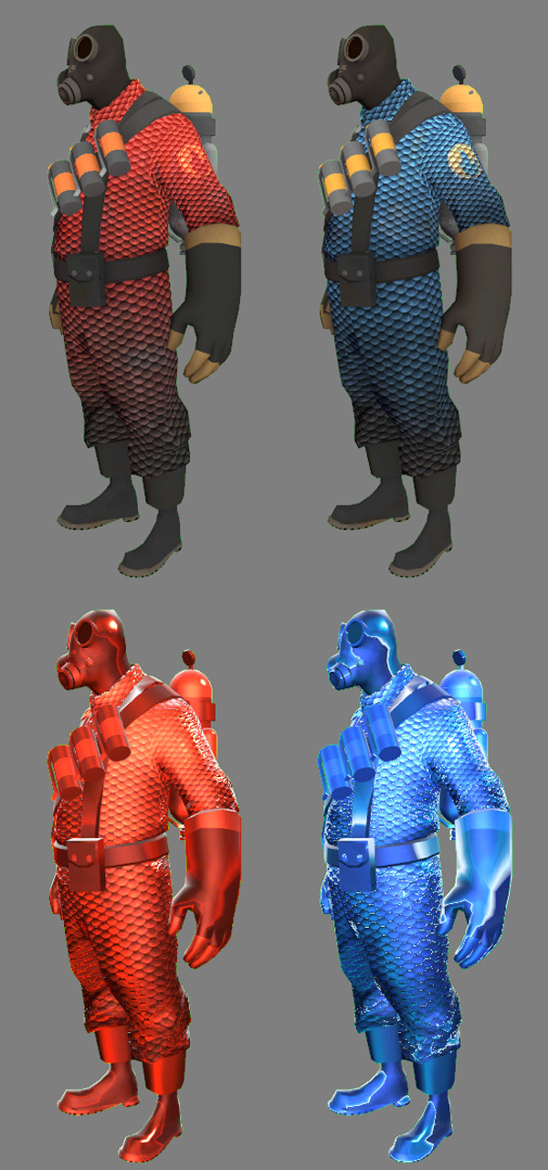 Dragon Suit Pyro [Team Fortress 2] [Mods]