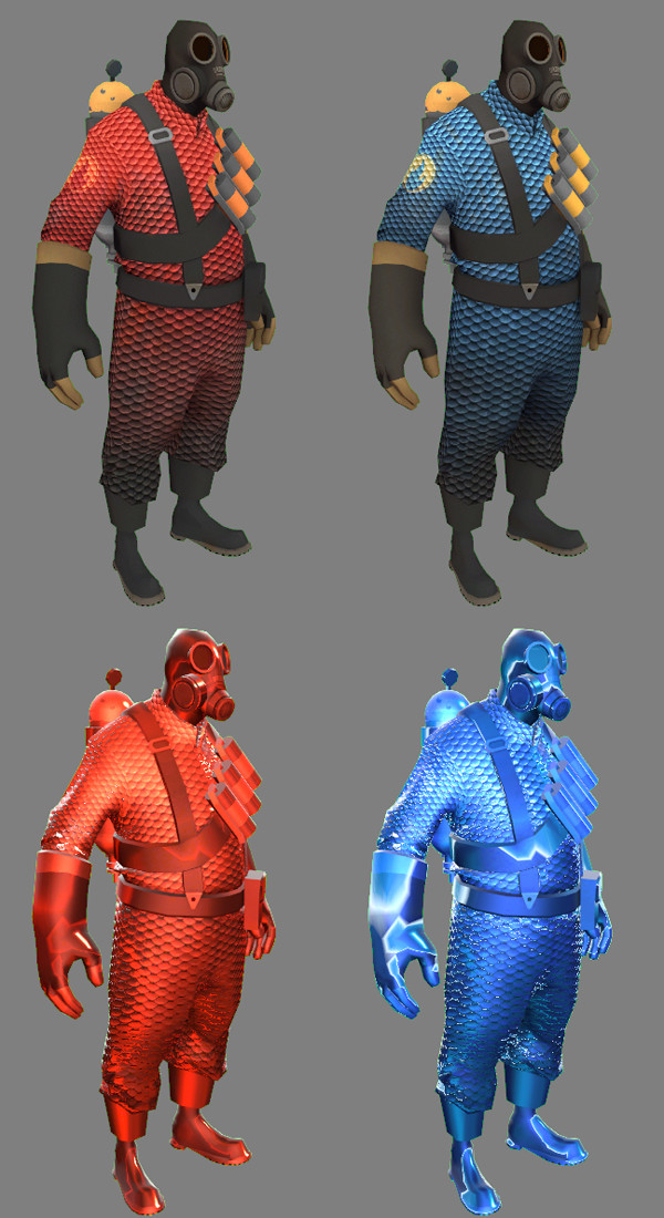 Dragon Suit Pyro [Team Fortress 2] [Mods]