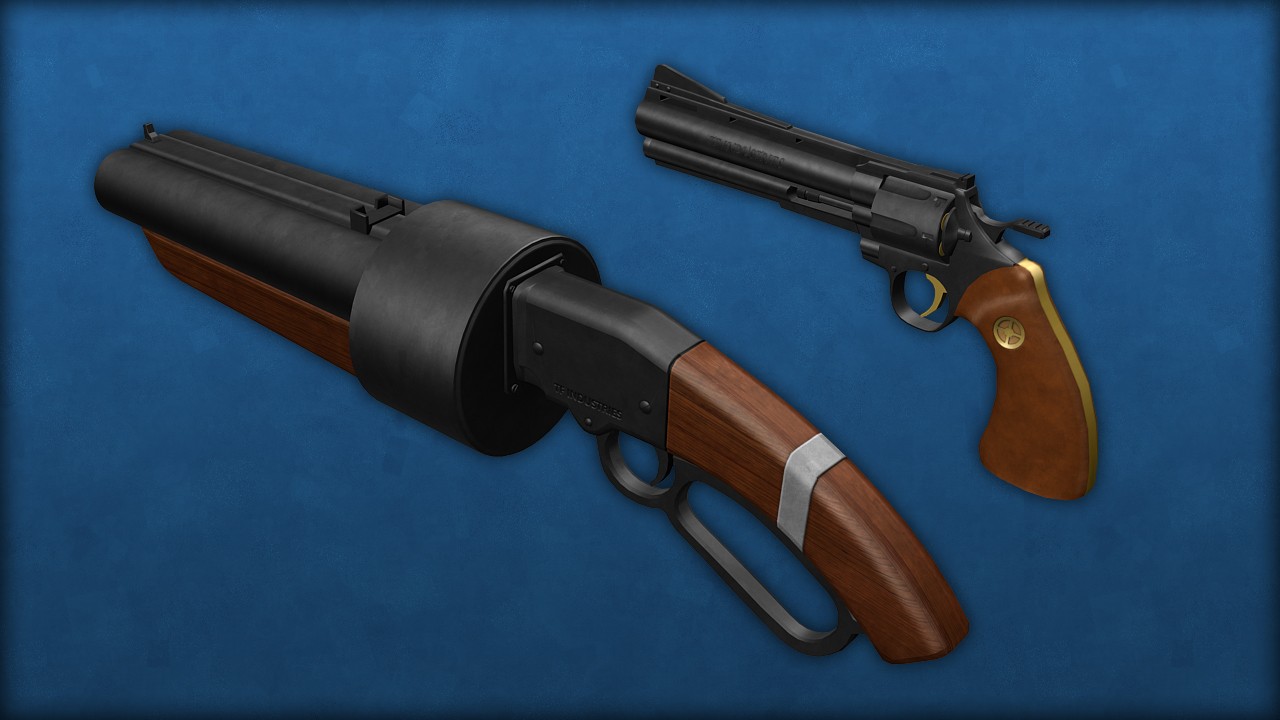 Scattergun and Revolver Retexture 1.1 Mod for Team Fortress 2 | TF2 Mods