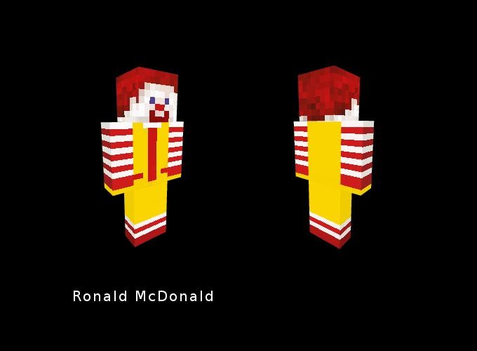 Ronald McDonald Mod for Minecraft: Java Edition | MC Mods
