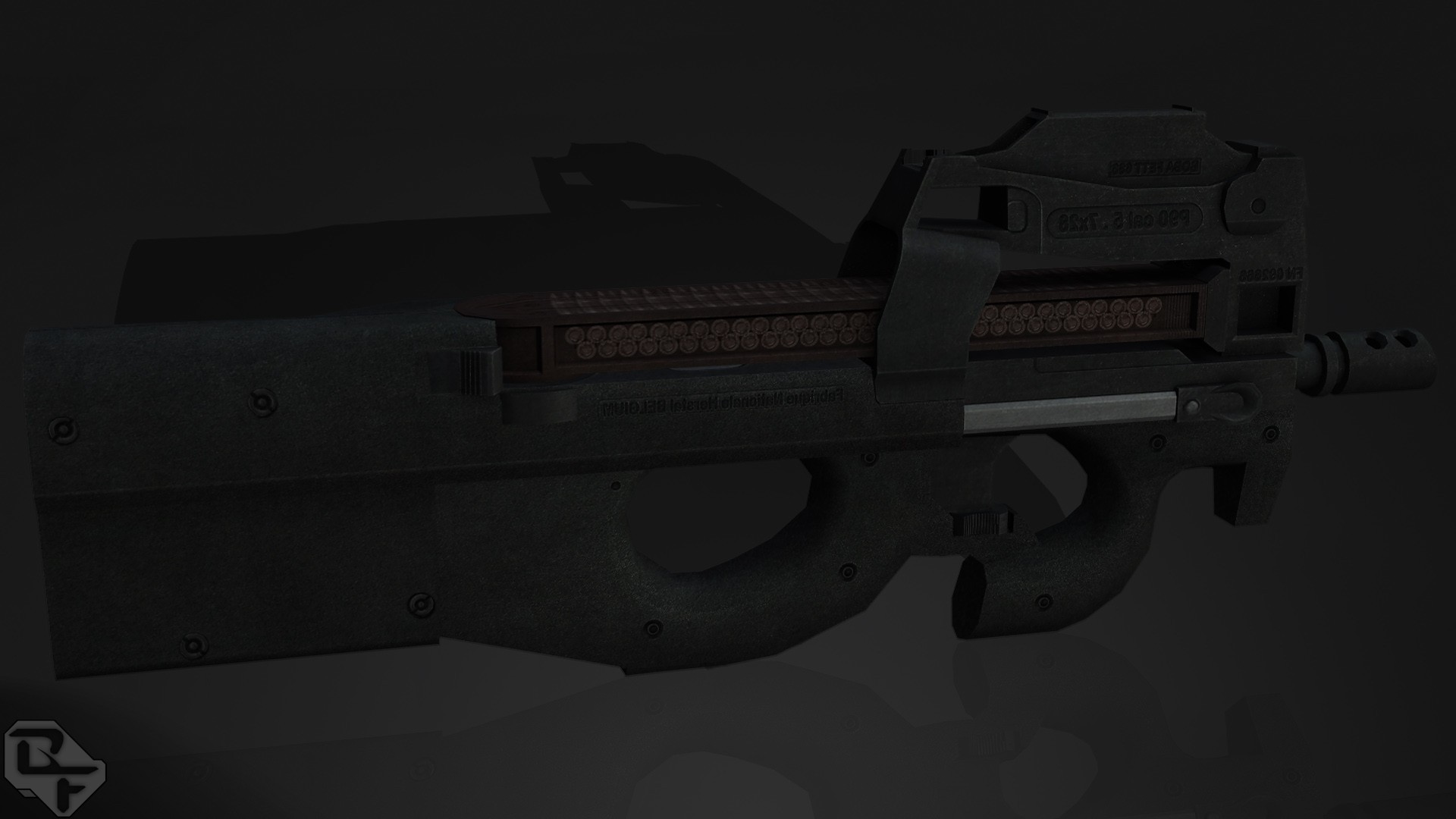 P90 Default Re-texture Mod for Counter-Strike: Source | CS:S Mods