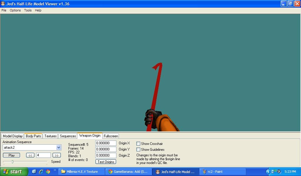 Red Crowbar (Low-Definition Warning) [Half-Life] [Mods]