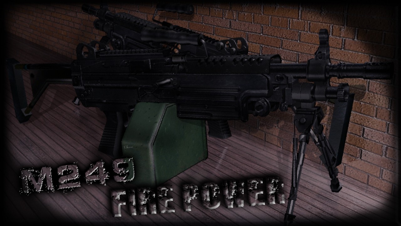 M249 Animation Mod for Half-Life: Opposing Force | HL:OF Mods
