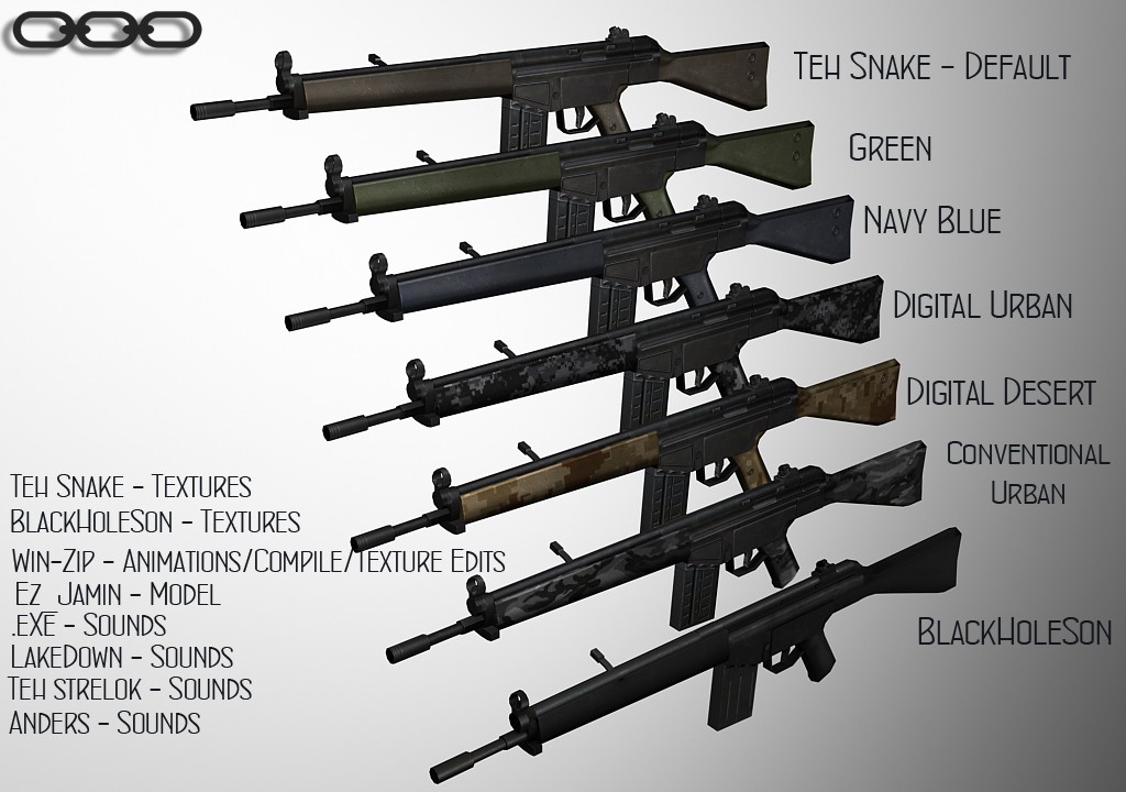 H&K G3A4 [Counter-Strike: Source] [Mods]
