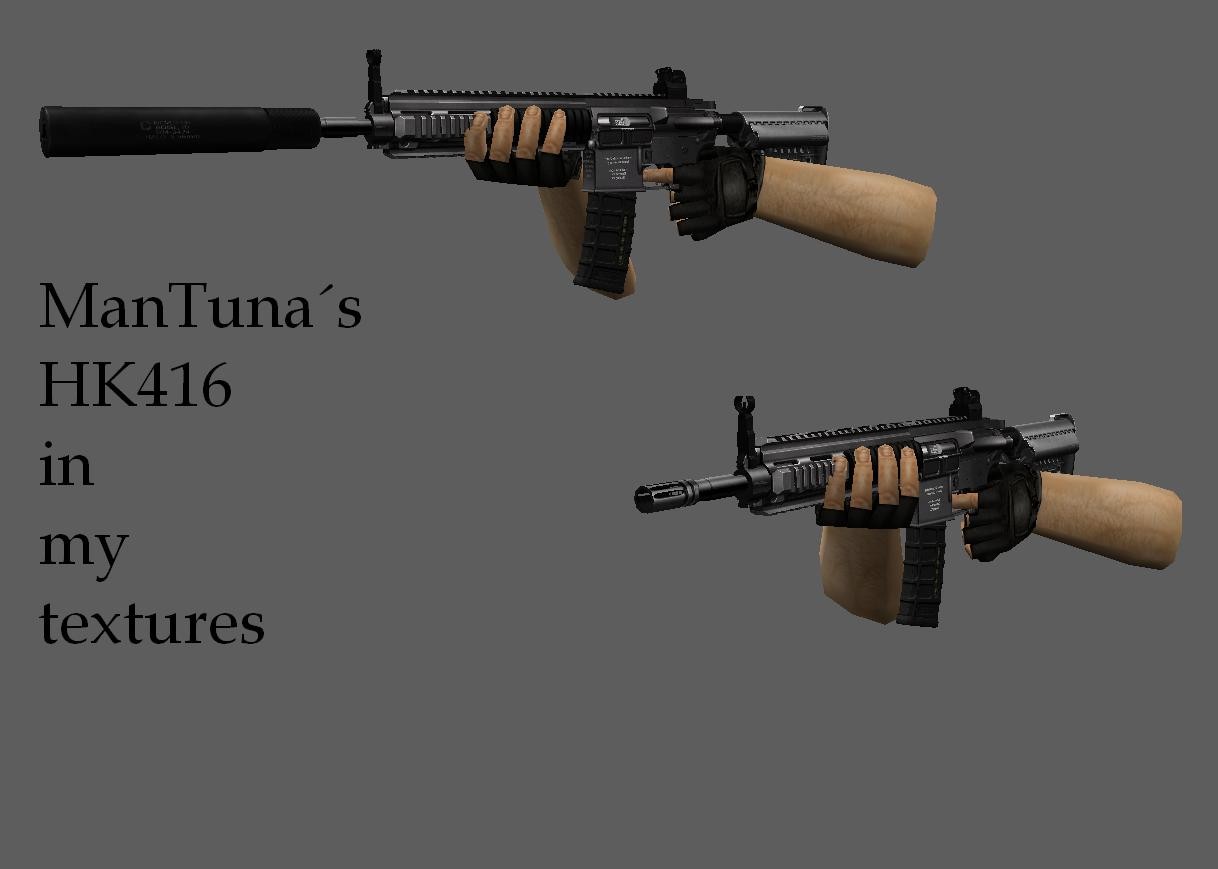 HK416 Mod for Counter-Strike 1.6 | CS1.6 Mods