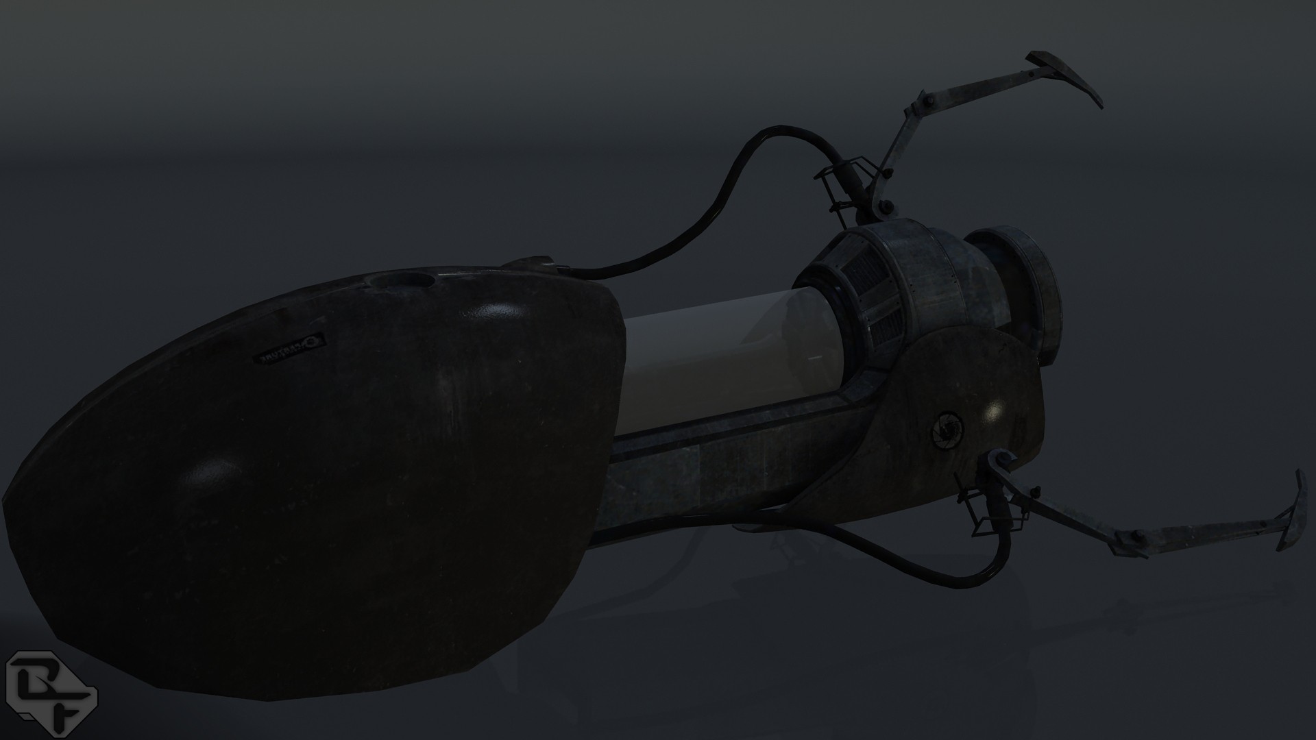 Black Portal 2 Gun Re-texture Mod for Portal 2 | P2 Mods